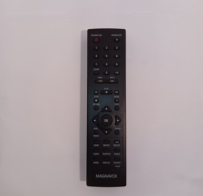 Magnavox DVD Player Remote Control Black 1VM321961 ***Tested*** | eBay