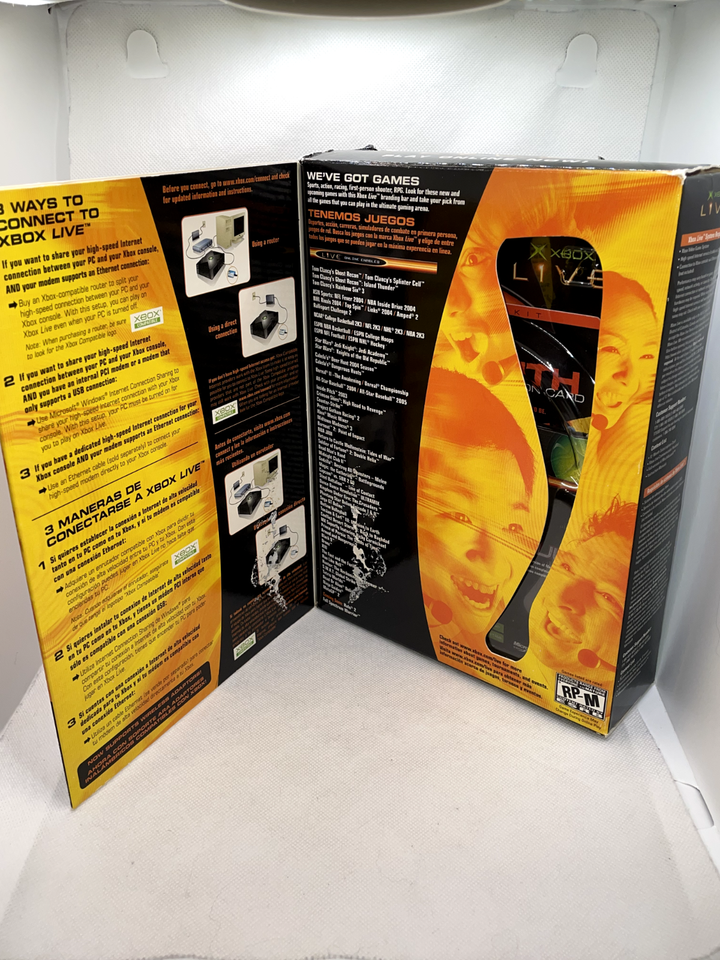 Original Xbox Live Starter Kit Communicator Headset - with Sealed ...