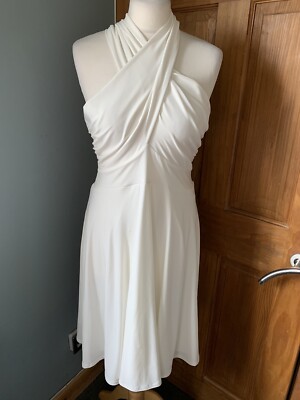 Want That Trend Ivory Dress Size 12 | eBay UK