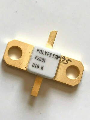 F2001 POLYFET RF TRANSISTOR HF 2.5W 28V 1000MHz (x1) GENUINE UK STOCK ...