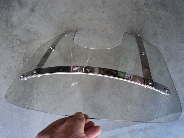 HARLEY DYNA OEM FXDL , FXDB QUICK-RELEASE COMPACT DETACHABLE WINDSHIELD ...