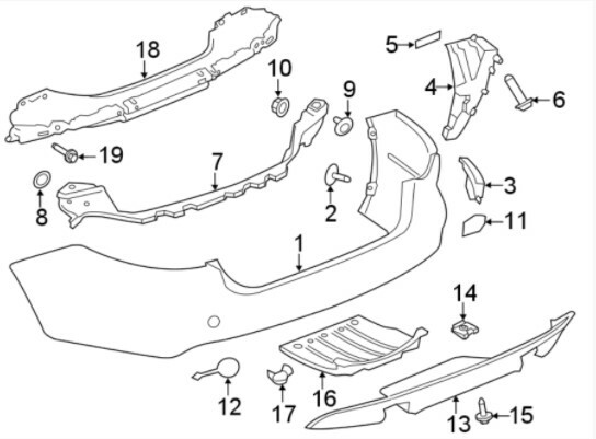 Genuine Jaguar XF Under Cover T2H4380 for sale online | eBay