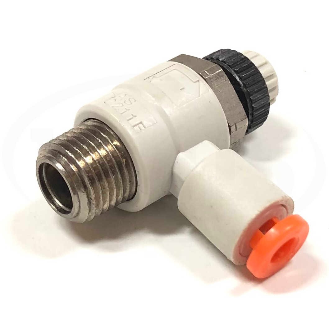 SMC AS2211F White Pneumatic Flow Control Valve 10 Mm as 2211f for sale ...