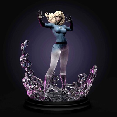 Custom 1/4 Wolfpax Sue Storm Invisible Woman Fantastic Four Figure ...
