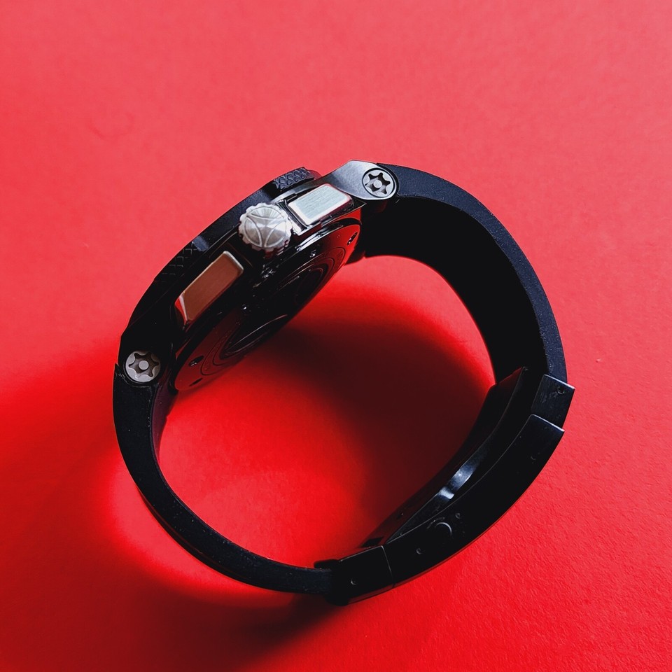 Momo Design Tempest Chronograph Date Full Set Black Case & Band MD-1004 ...