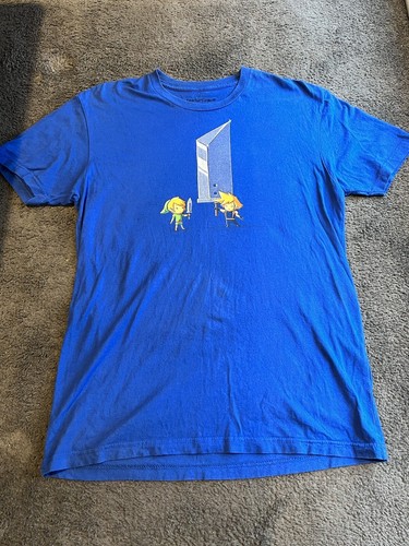 link X cloud strife TeeTurtle shirt size M legend of zelda final ...