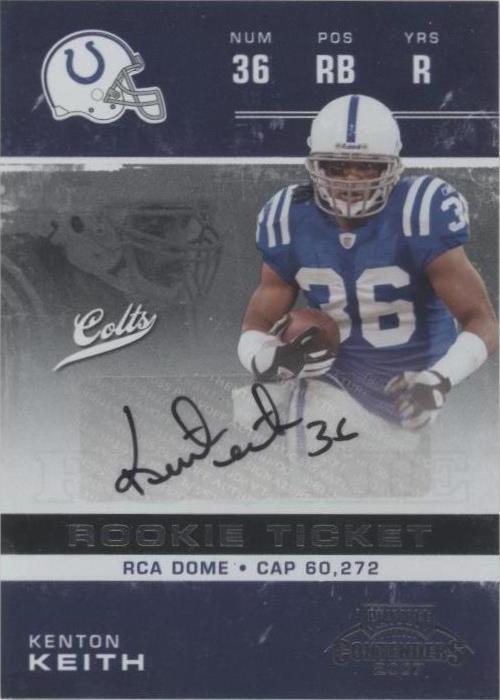 2007 Playoff Contenders - Kenton Keith #180 (AU) for sale online | eBay