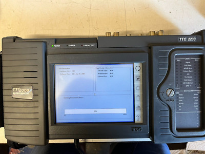 TTC 2000 Test Pad 2230 2M/E1 Portable Data Communications Analyzer ...