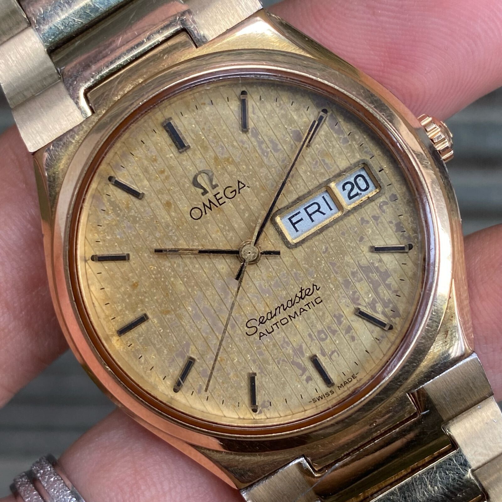 RARE Omega Seamaster 166.0268 Automatic Cal.1020 Day … - Gem