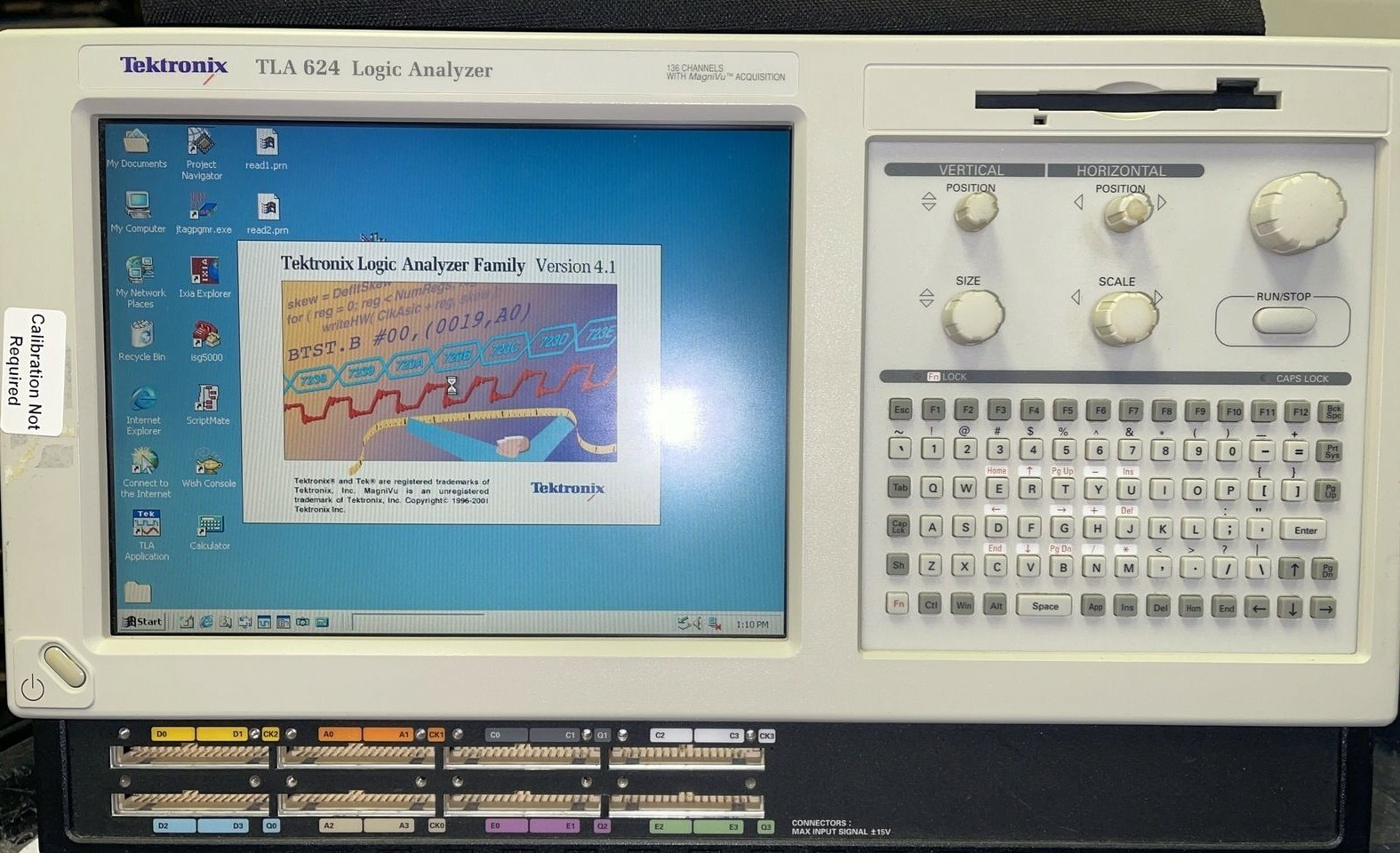 TEKTRONIX TLA 624 LOGIC ANALYZER 136 CHANNEL MAGNIvu ACQUISITION | eBay