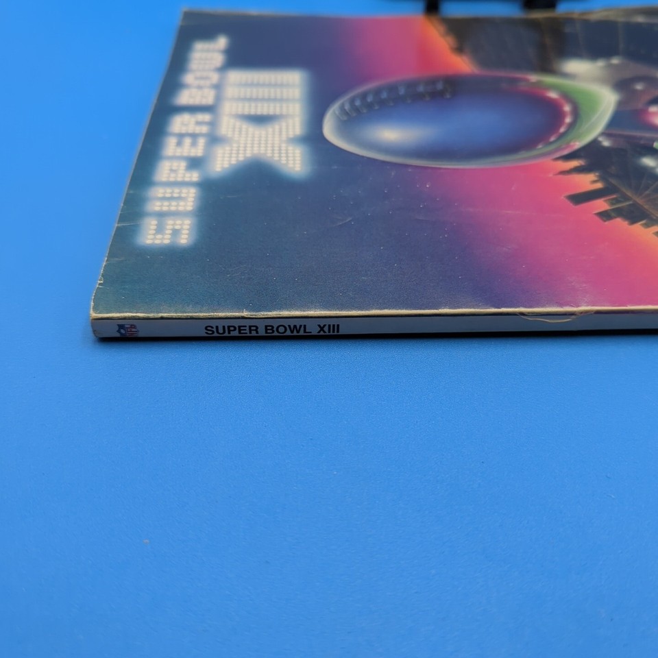 Super Bowl XIII 13 NFL Programme Pittsburgh Steelers v Dallas Cowboys ...