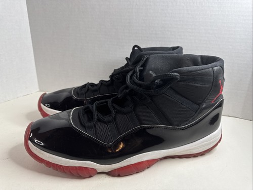 Nike Air Jordan 11 Bred Retro XI OG 378037-061 Men's Size 18 Missing ...