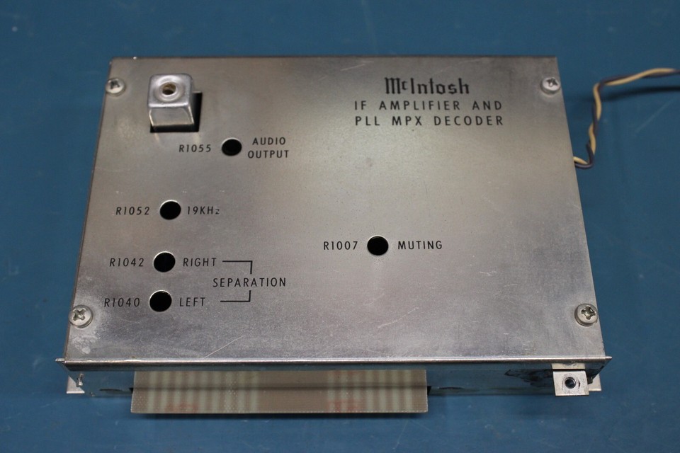 mcintosh mac 4100 receiver 045-215 IF amplifier and PLL MPX decoder pcb ...