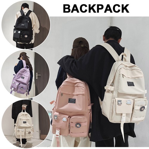 Women Cute Schoolbag Fashion Student Backpack Harajuku for Teenage ...