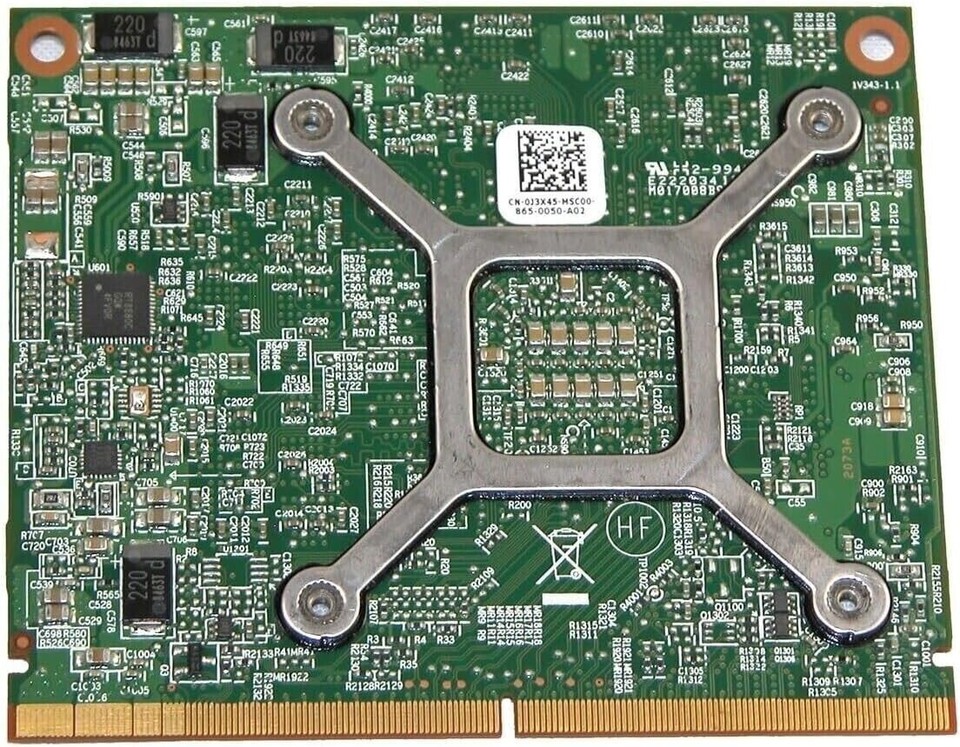 Dell Precision 7510 7520 M4800 AMD Radeon Pro WX4130 Video Graphics ...