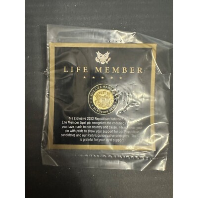 Republican National Committee 2022 Life Member Lapel Pin | eBay