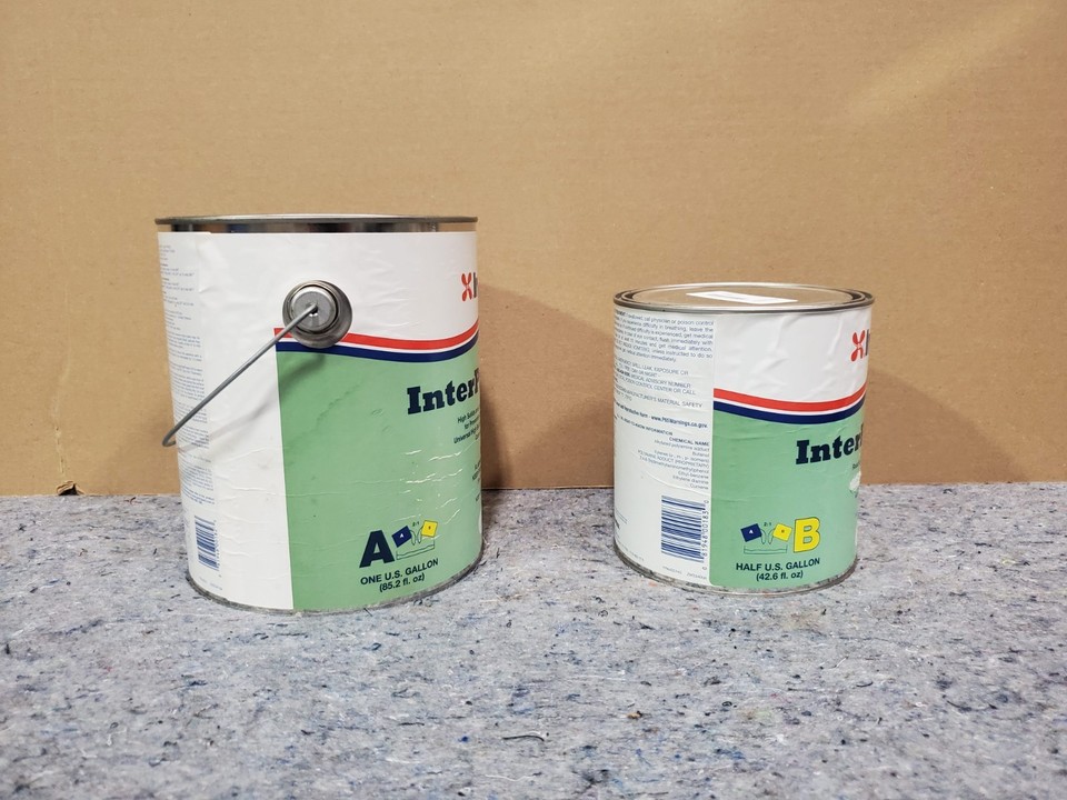 Interlux Interprotect HS High Build Epoxy Primer Gray YPA423 YPA420 ...