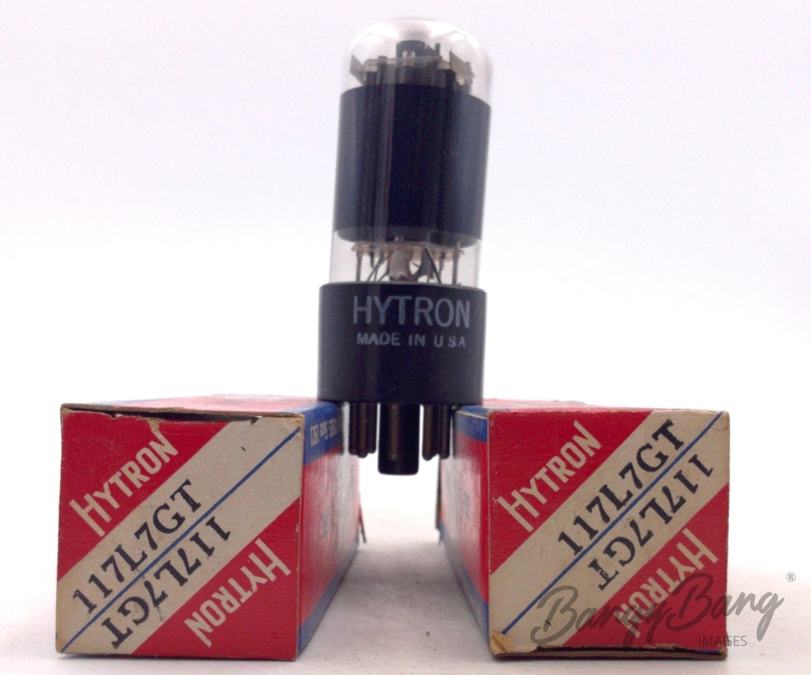 2 Vintage 117L7GT/117M7GT Hytron Diode Beam Pentode Audio Vacuum Tube ...