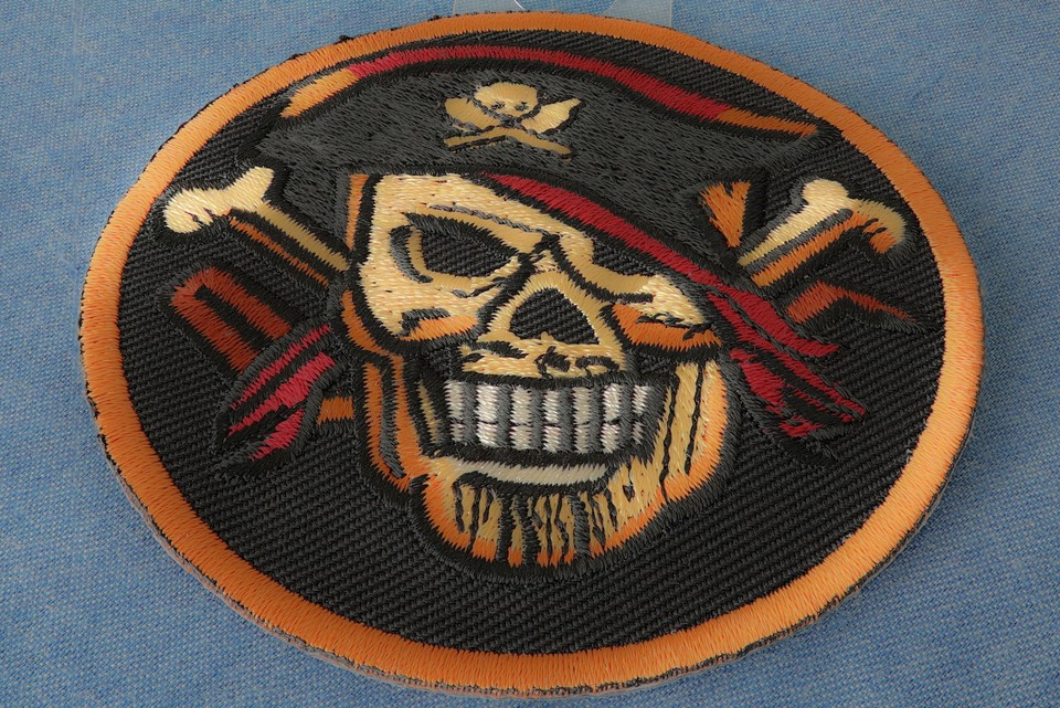 Once a Pirate Iron on Patch - 3x3 inch - P7406 | eBay
