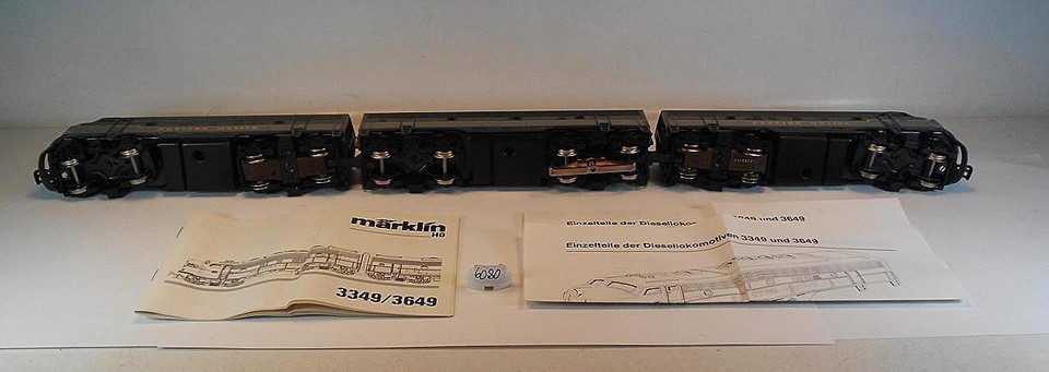 Märklin Spur H0 1/87 Nr. 3349 Diesellok F7 dreiteilig Elektro-Motive ...