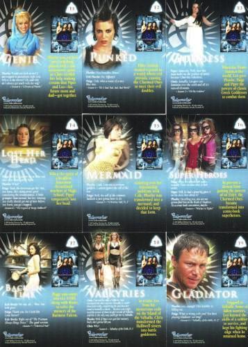Charmed Conversations Transformations Puzzle Chase Card Set T-1 thru T ...