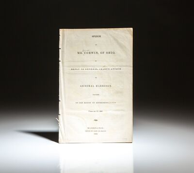 William Henry Harrison / Speech of Mr Corwin of Ohio in Reply to ...
