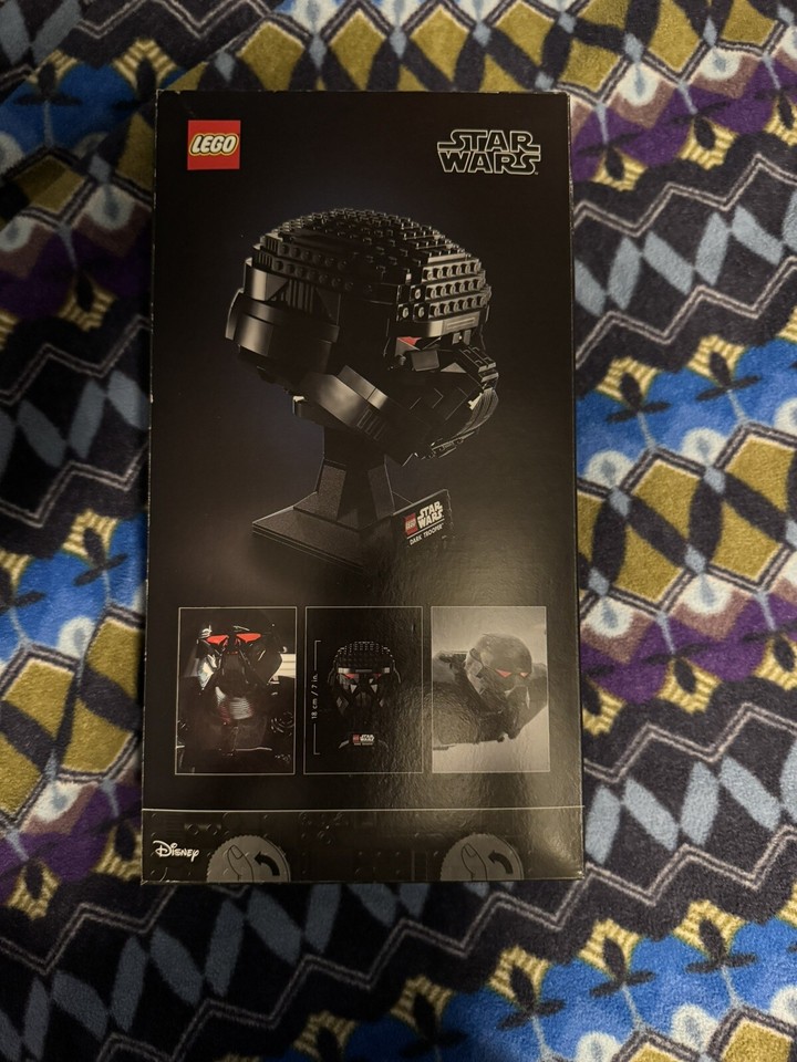 LEGO 75343 Star Wars Dark Trooper Helmet Set - New - Factory sealed | eBay