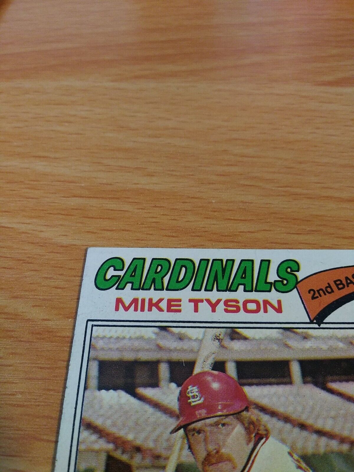 1977 TOPPS BASEBALL CARD # 599 MIKE TYSON CARDINALS 2ND BASEMAN | eBay