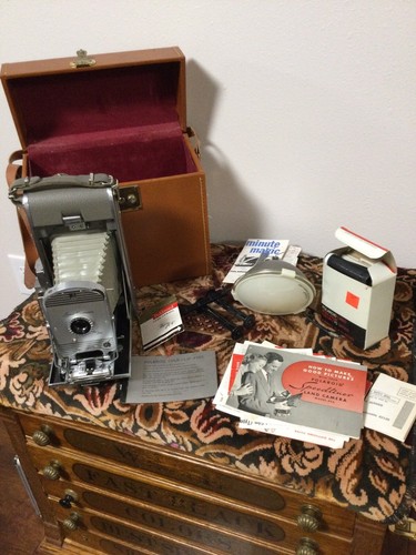 Vintage Polaroid Land Camera The 700 With Case And Accessories | eBay