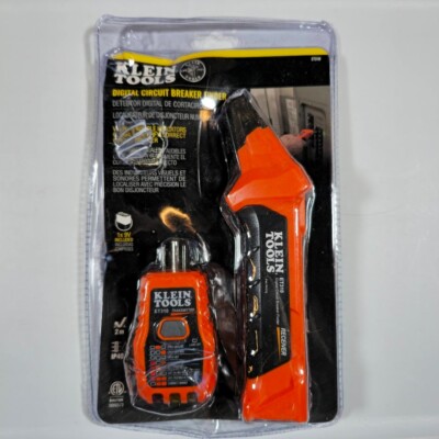 Klein Tools ET310 Digital Circuit Breaker Finder w/ GFCI Outlet Tester ...