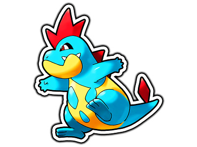 Croconaw Sticker | Water Proof Vinyl Sticker | Pokemon | eBay