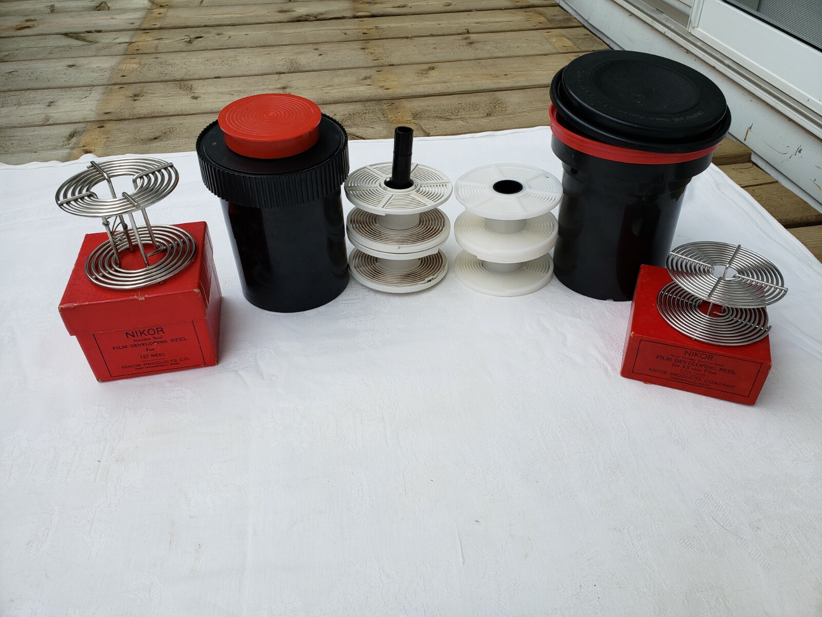 Vintage nikor developing 2 tank Nikor 35 mm reel | eBay