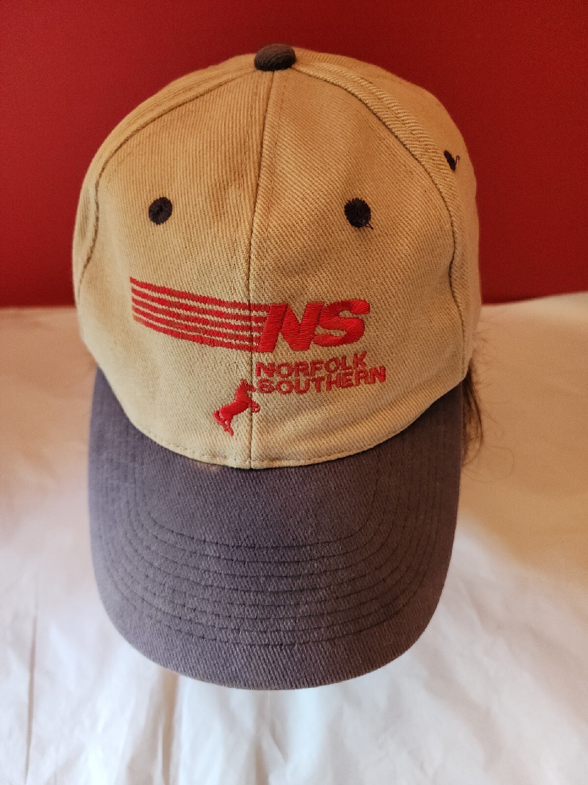 Norfolk Southern Railroad NS Stripes Embroidered Cap … - Gem