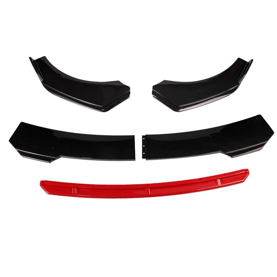 For Mini Cooper R55 R56 F55 F56 Front Bumper Lip Spoiler Splitter Black ...