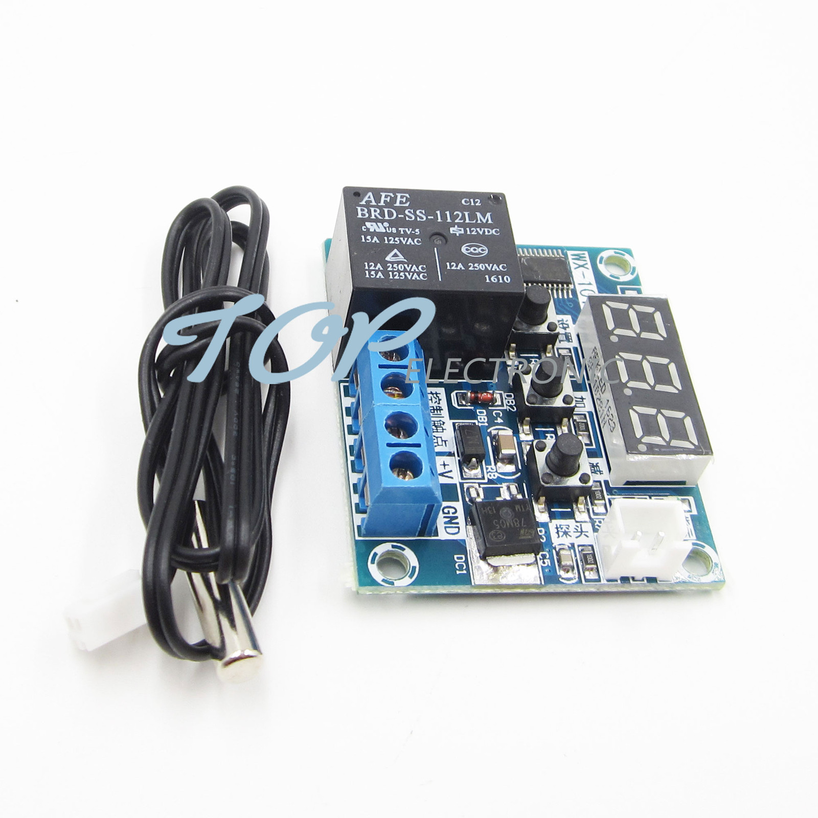 DC12V Intelligent Digital Led 40-120°C Thermostat Temperature ...