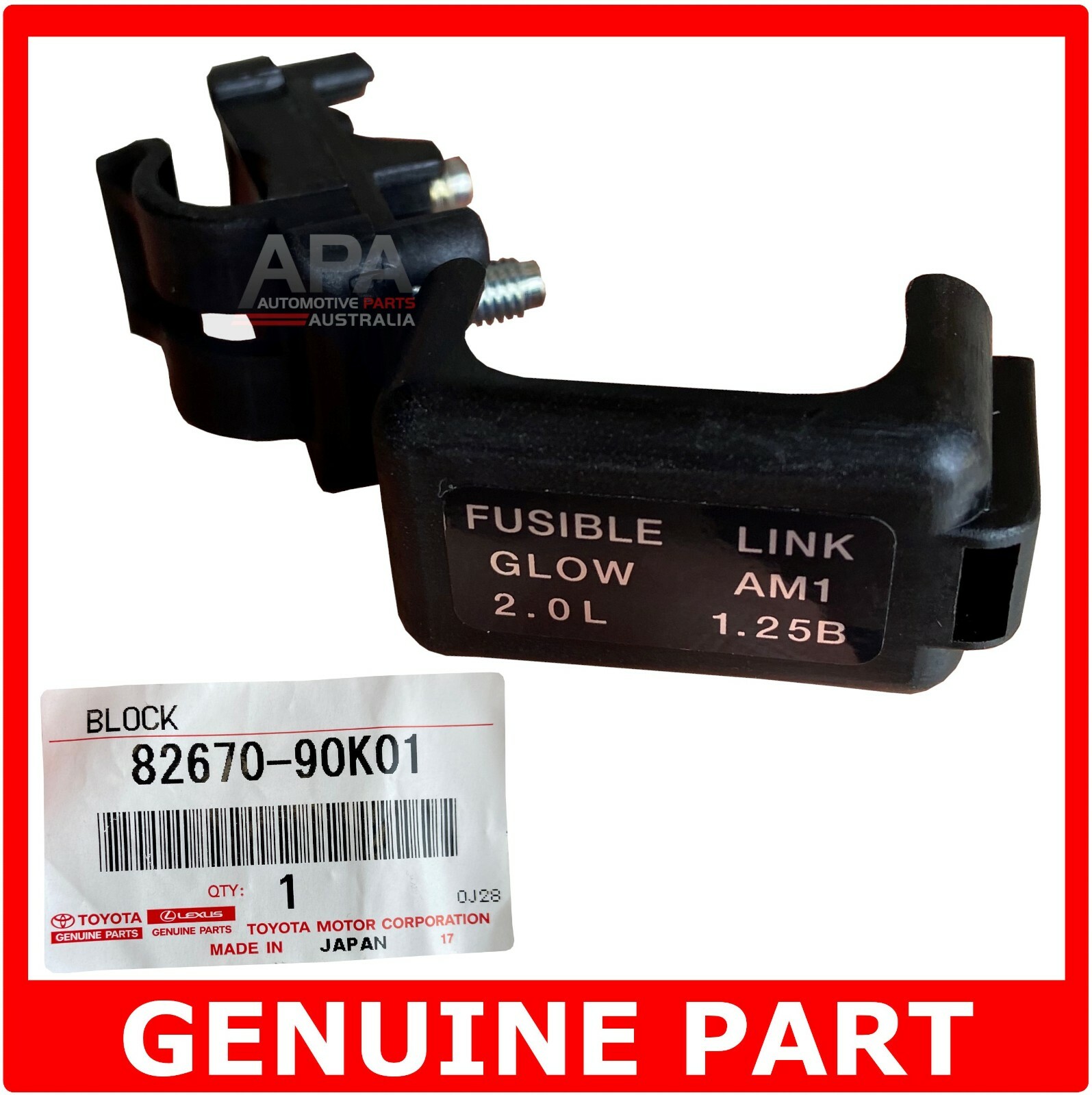 GENUINE Toyota LandCruiser HJ75 HZJ75 HZJ79 1HZ FJ62 BJ70 Fusible Link ...