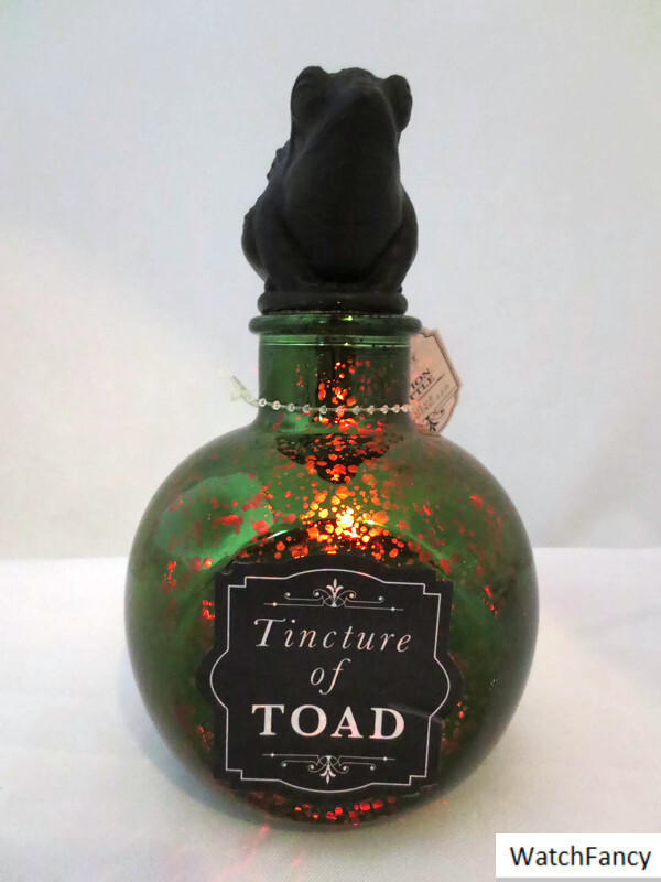 NEW Halloween LED Light Up Tincture of Toad Frog Potion Bottle Bullseye ...