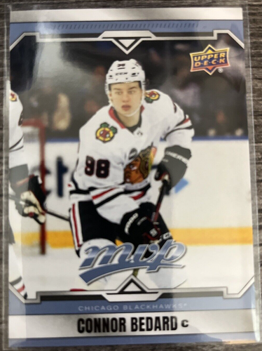 2024-25 Upper Deck MVP Connor Bedard - Chicago Blackhawks #98 base | eBay