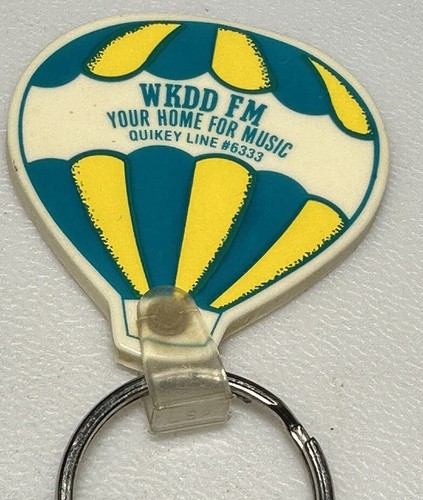 Vintage Akron Canton Ohio WKDD Radio Station FM Music Hot Air Balloon ...