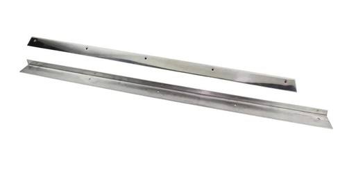 Kentrol 30413 Set of 2 Stainless Steel Rocker Guards for 1955-1983 Jeep ...