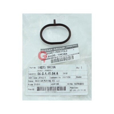 140351HC0A Genuine Nissan GASKET-MANIFOLD 14035-1HC0A | eBay