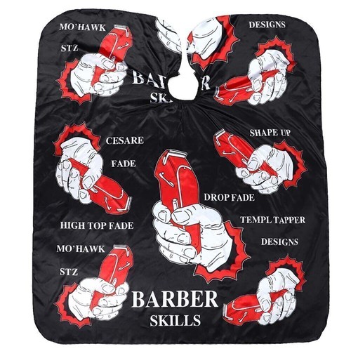 Fashionable Hairdressing Barber Cape Cloth Hair Cutting Gown Hair ...