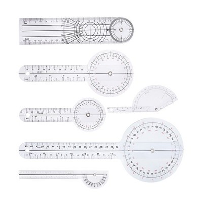 3 PCS Goniometer Set Protractor Angle Medical Ruler Spinal Finger | eBay UK