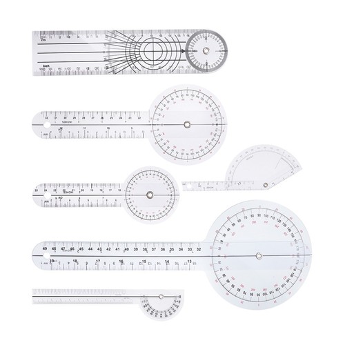 3 PCS Goniometer Set Protractor Angle Medical Ruler Spinal Finger | eBay UK