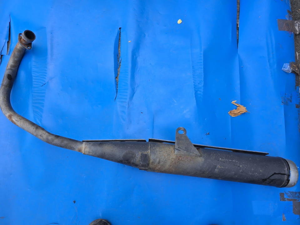 Honley HD2 125 Exhaust silencer fits Yamaha YBR125 Fuel injected | eBay UK
