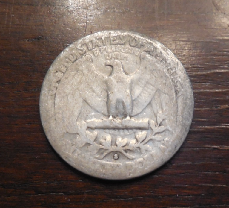 1936 S Washington Silver Quarter, Silver 25-Cent Coin, S-Mint Mark 25C ...