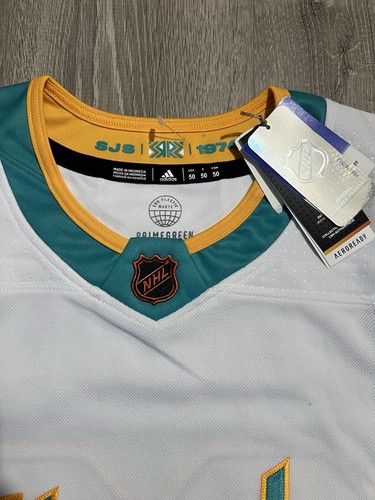 Adidas NHL San Jose Sharks Brent Burns Reverse Retro Jersey (H52337 ...