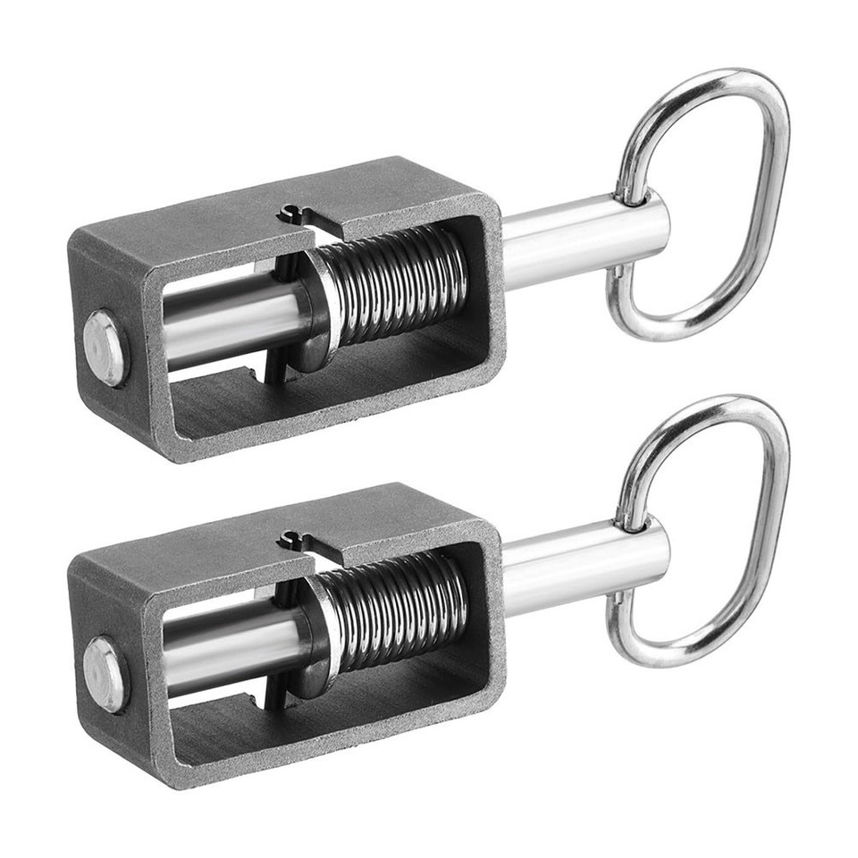 Weld-On Spring Latch Trailer Door Lock Spring-loaded Mechanism For ...