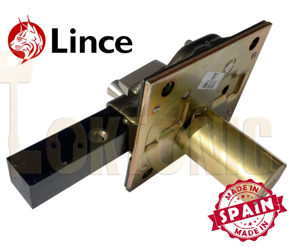 Lince Lock 2930BI High Security Heavy Duty Rim Gate Shed Garage Sliding ...
