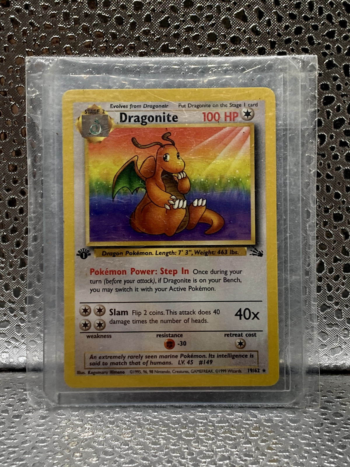 Dragonite 1999 Fossil #19/62 1st Edition Price Guide - Sports Card Investor
